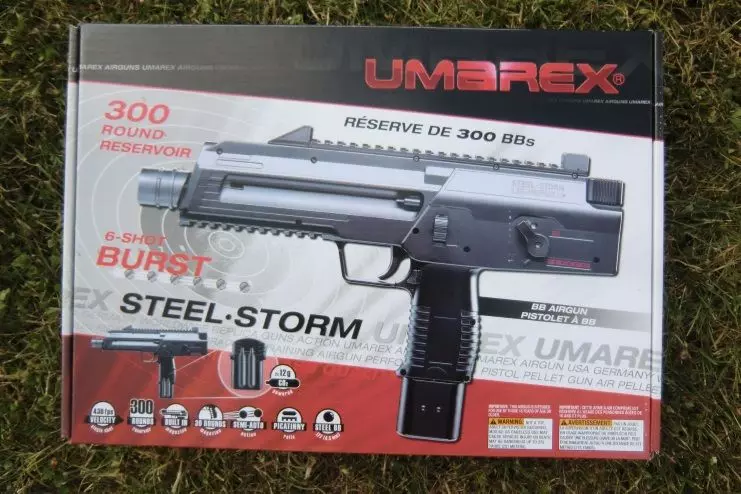 Pistolet UMAREX STEEL STORM - test wiatrówki