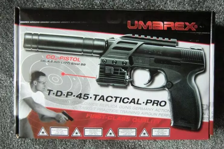 Pistolet UMAREX TDP 45 TAC - test wiatrówki