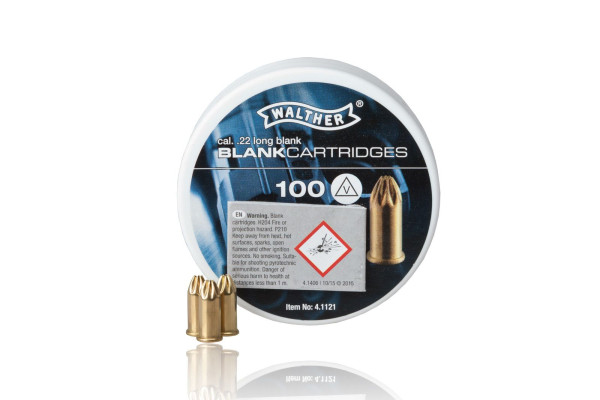 Naboje hukowe Walther 6 mm Long 100 szt. UN0014 1.4S